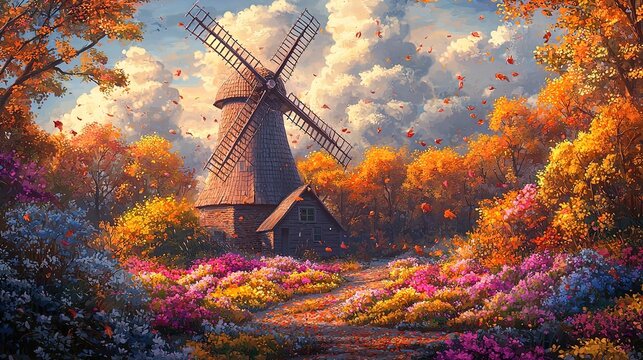 "Wooden Windmill" Images – Browse 399 Stock Photos, Vectors, and Video ...