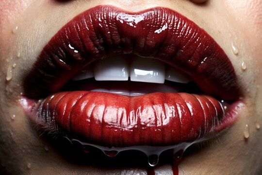 "Wet Lips" Images – Browse 355 Stock Photos, Vectors, and Video | Adobe ...