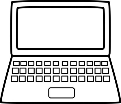 Computer Outline Png