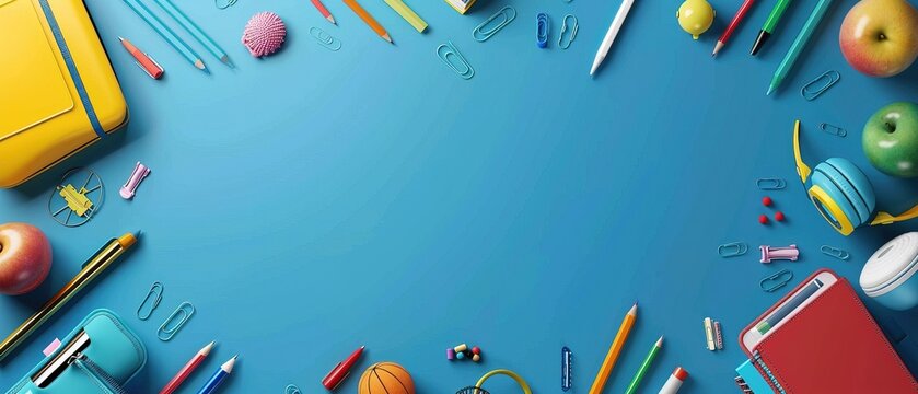 School Supplies Banner Images – Browse 106,521 Stock Photos, Vectors ...