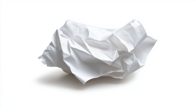 Crumpled Up Ball Of Paper