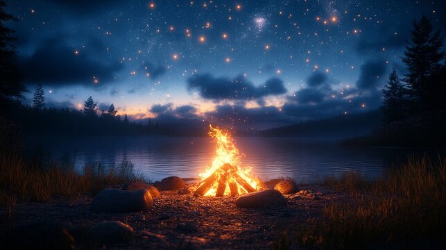 Campfire Night Images – Browse 268,051 Stock Photos, Vectors, and Video ...