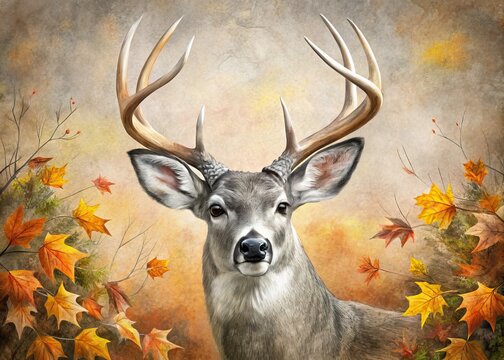 Whitetail Deer Drawing Images Browse 4 288 Stock Photos Vectors and Video Adobe Stock