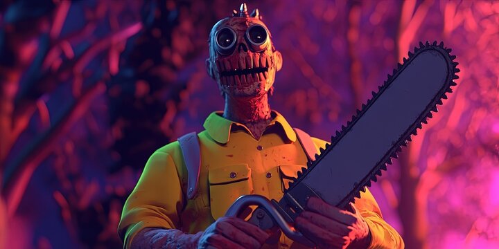 Cartoon Chainsaw Images – Browse 3,882 Stock Photos, Vectors, and Video ...