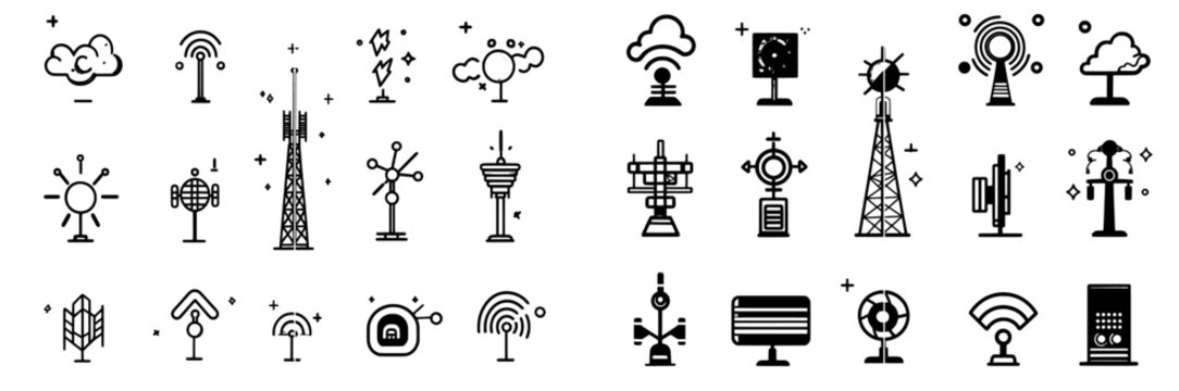 Communication Tower Logo Images – Browse 7,285 Stock Photos, Vectors ...