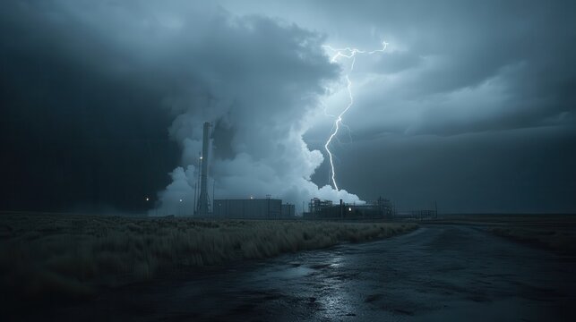 Factory And Lightning Images – Browse 9,684 Stock Photos, Vectors, and ...