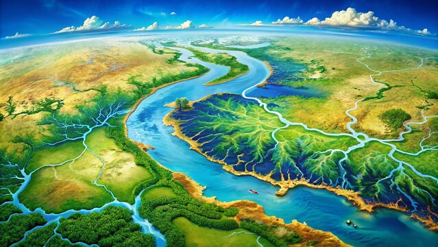 Swamp Map Images – Browse 1,555 Stock Photos, Vectors, and Video ...