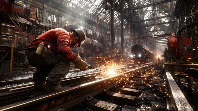 Train Track Worker Images – Browse 53,114 Stock Photos, Vectors, and ...