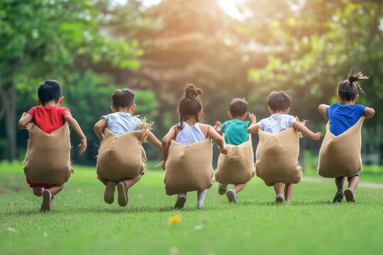 "Sack Race" Images – Browse 1,001 Stock Photos, Vectors, and Video ...