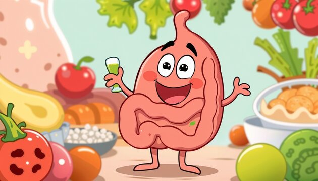 Cartoon Digestive System Images – Browse 16,538 Stock Photos, Vectors ...