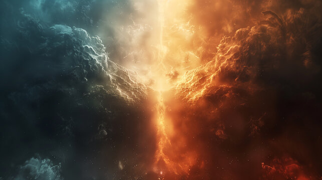 Good Vs Evil Background