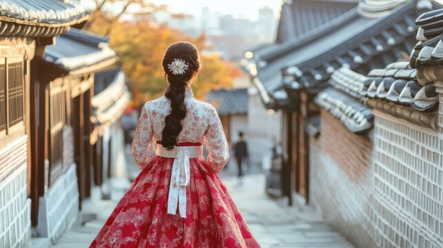 Woman Hanbok Images – Browse 18,746 Stock Photos, Vectors, and Video ...