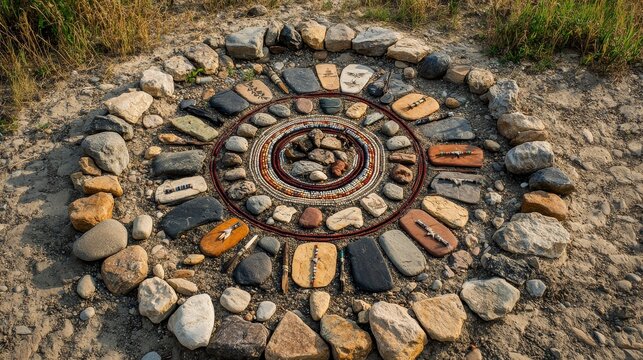 Native American Medicine Wheel Images – Browse 1,134 Stock Photos ...