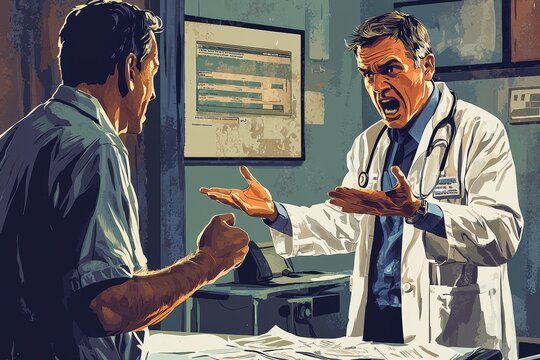 Angry Hospital Patient Images – Browse 6,536 Stock Photos, Vectors, and ...