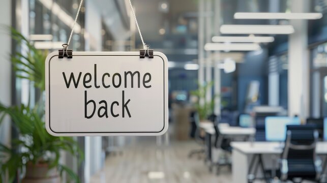Welcome Back To Work Images – Browse 4,016 Stock Photos, Vectors, and ...