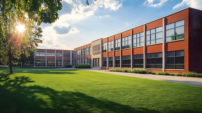 Highschool Exterior Images – Browse 12,388 Stock Photos, Vectors, and ...