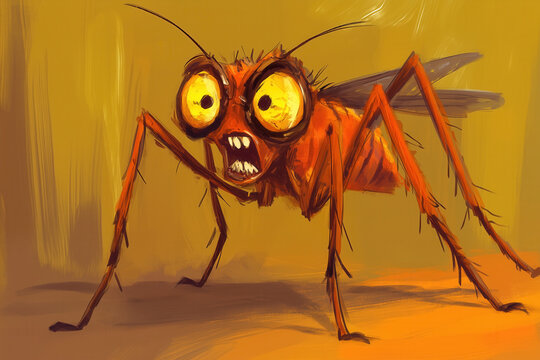 Mad Mosquito Cartoon Images – Browse 895 Stock Photos, Vectors, and ...