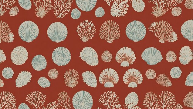 Sea Shell Repeat Pattern Images – Browse 72,969 Stock Photos, Vectors ...