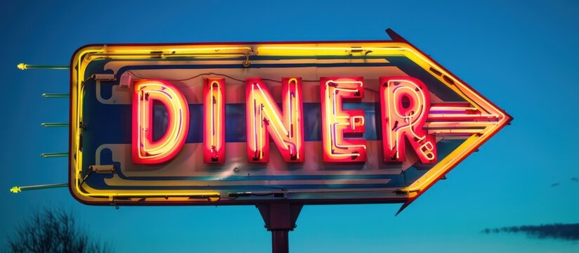 Retro Diner Signs Images – Browse 11,241 Stock Photos, Vectors, and ...