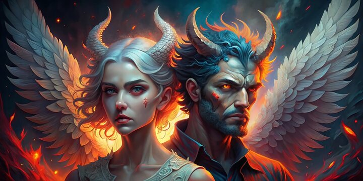 Angel And Devil On Shoulder Images – Browse 514 Stock Photos, Vectors ...