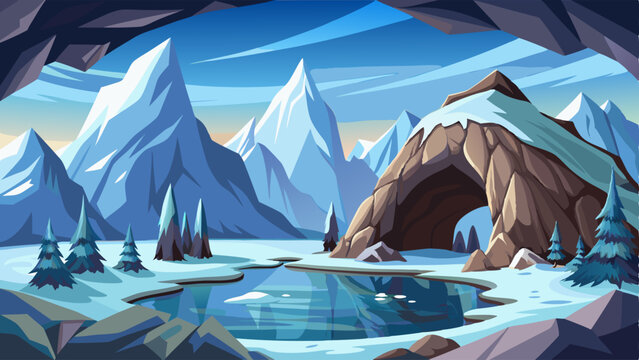 Cave Cartoon Images – Browse 462,350 Stock Photos, Vectors, and Video ...
