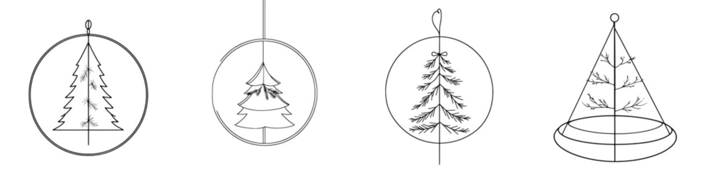 Christmas Bauble Outline Images – Browse 26,866 Stock Photos, Vectors ...
