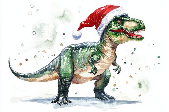 "Christmas Dinosaur" Images – Browse 295 Stock Photos, Vectors, and ...