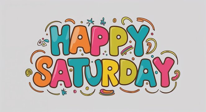 「Happy Saturday」の写真素材 | 246,973件の無料イラスト画像 | Adobe Stock