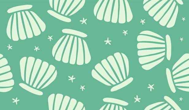 Sea Shell Repeat Pattern Images – Browse 72,969 Stock Photos, Vectors ...