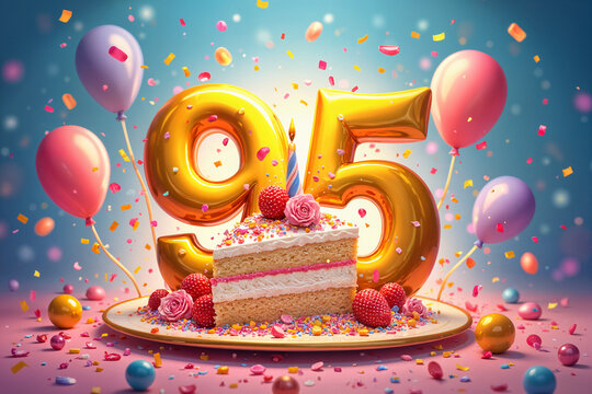 「95Th Birthday」の写真素材 | 7,950件の無料イラスト画像 | Adobe Stock