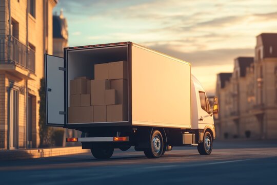 Empty Container Truck Images – Browse 12,373 Stock Photos, Vectors, and ...