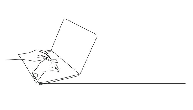 Laptop Line Drawing Images – Browse 248,833 Stock Photos, Vectors, and ...