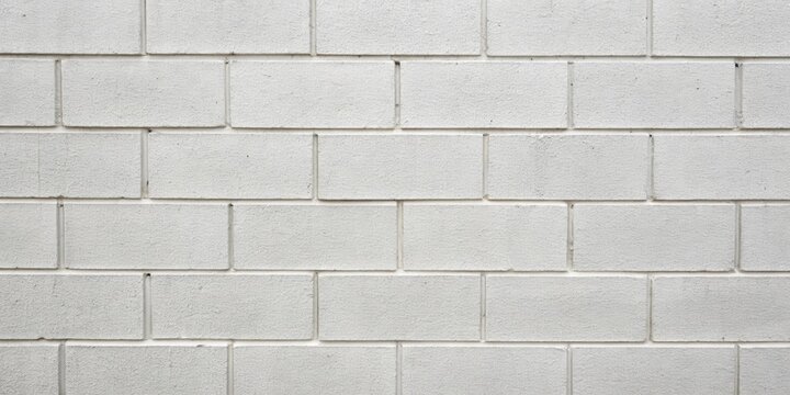 White Concrete Block Wall