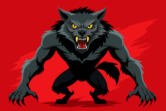 Scary Wolf Cartoon Images – Browse 8,661 Stock Photos, Vectors, and ...
