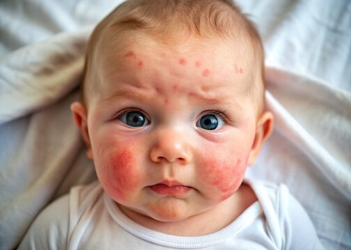 Infant Hives Face