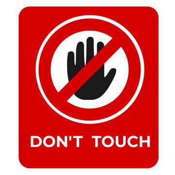 don't touch symbol