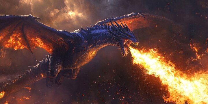 Bing Wallpaper Fire Dragon