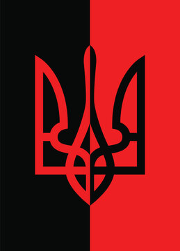 trident black background