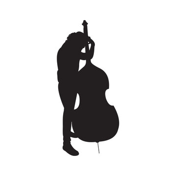 「コントラバス シルエット」の写真素材 | 1,688件の無料イラスト画像 | Adobe Stock