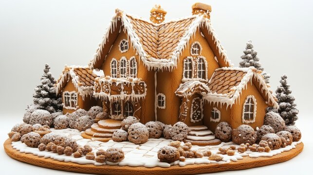 「Gingerbread House Drawing」の写真素材 | 43,535件の無料イラスト画像 | Adobe Stock