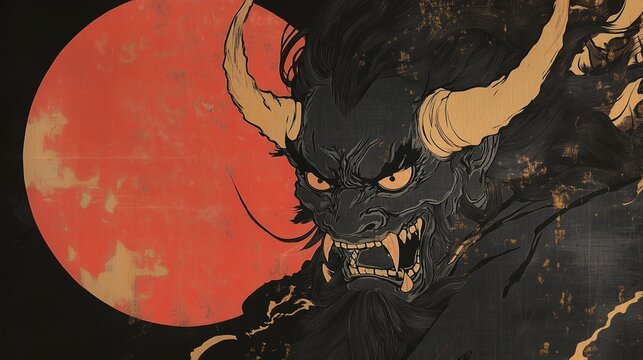 Oni Demon"」の写真素材 | 633件の無料イラスト画像 | Adobe Stock