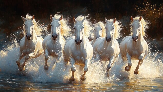 Seven Horse Wallpaper 4k For Pc - Infoupdate.org