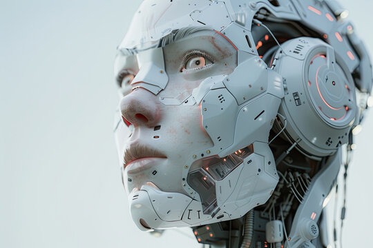 Cyborg Face 45+ Thousand Cyborg Face Royalty Free Images, Stock Photos