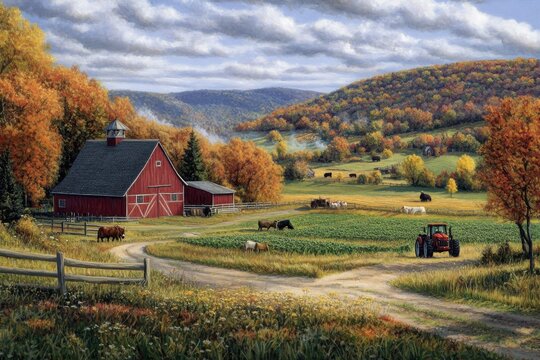 Farms Scene Images – Browse 1,158,636 Stock Photos, Vectors, and Video ...