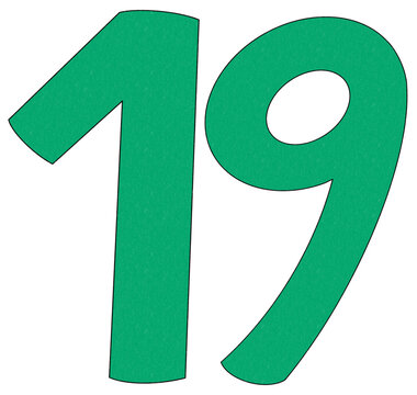 Imágenes de "Number Nineteen": descubre bancos de fotos, ilustraciones ...