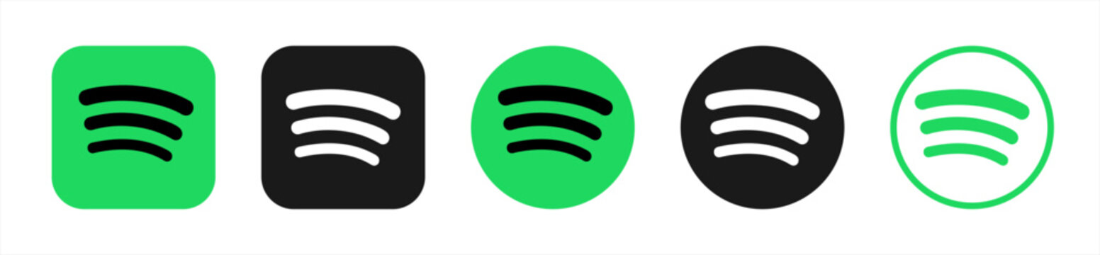 Spotify Logo Icons Images – Browse 2,500 Stock Photos, Vectors, and ...