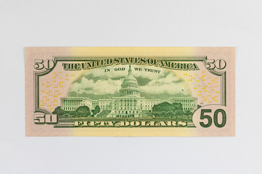 50 Dollar Bill Back