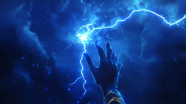 Zeus Lightning Hand Images – Browse 883 Stock Photos, Vectors, and ...