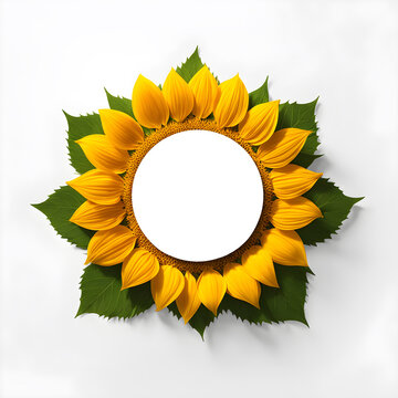 Sunflower Circle Border Images – Browse 2,604 Stock Photos, Vectors ...