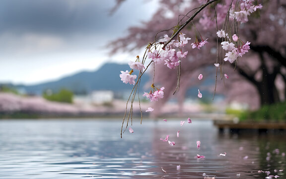 Falling Sakura Wallpaper Images – Browse 23,854 Stock Photos, Vectors ...